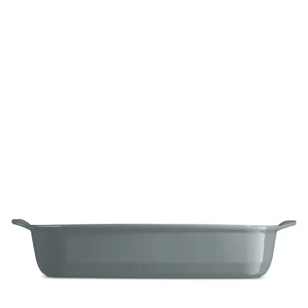 EMILE HENRY The Right Dish Rectangular Baker, 4.8 Qt - Gray