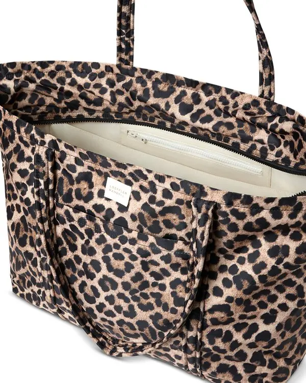 LOEFFLER RANDALL Dina Travel Tote - Brushed Leopard