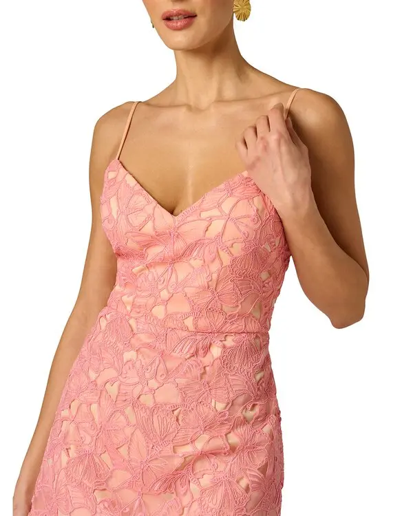 Adrianna Papell Lace Mini Dress