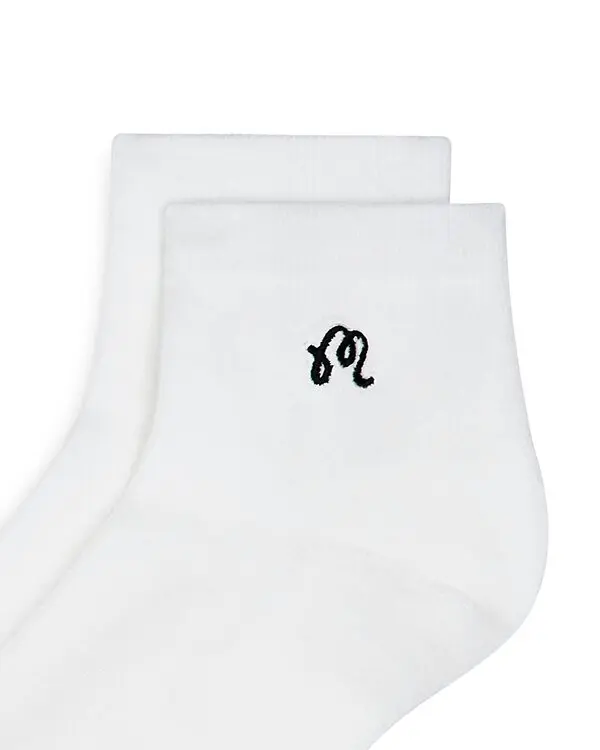 MALBON Capri Ankle Socks - White