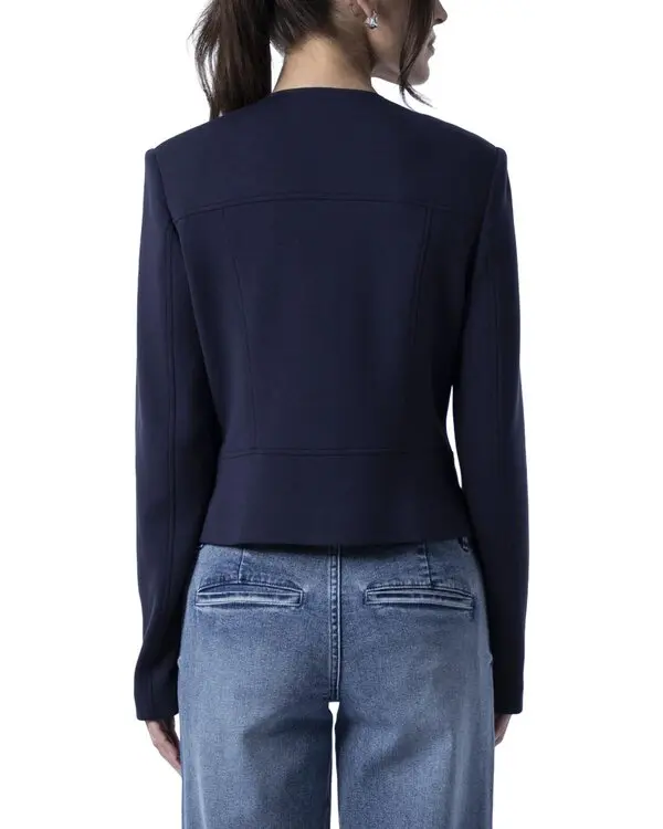 BLUE REVIVAL Zoey Zipped Front Blazer