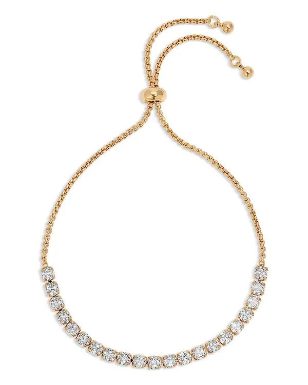 Ettika Dainty Crystal Bracelet - Gold
