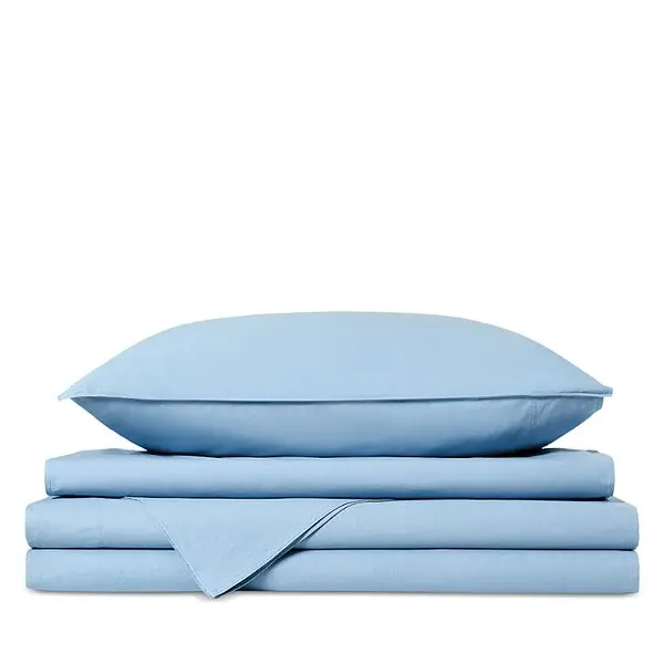 Dkny Vintage Washed Cotton 4-piece Sheet Set, King - Blue