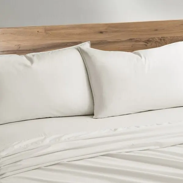 Dkny Vintage Washed Cotton 4-piece Sheet Set, Queen - Ivory