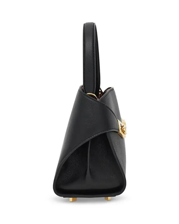 FERRAGAMO Hug Soft Leather Shoulder Bag - Nero