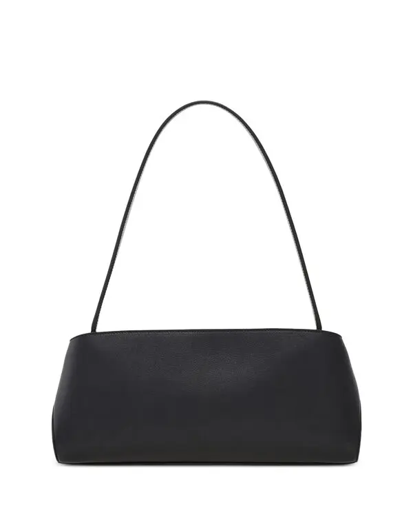 FERRAGAMO Hug East West Leather Shoulder Bag - Nero