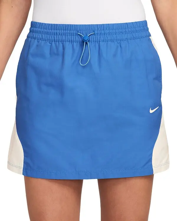 Nike Mid Rise Mini Skirt - Photo Blue/chalk