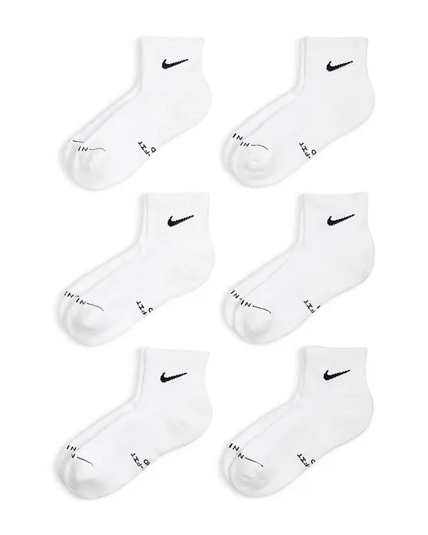 Nike Ankle Socks Pack Of 6 - White