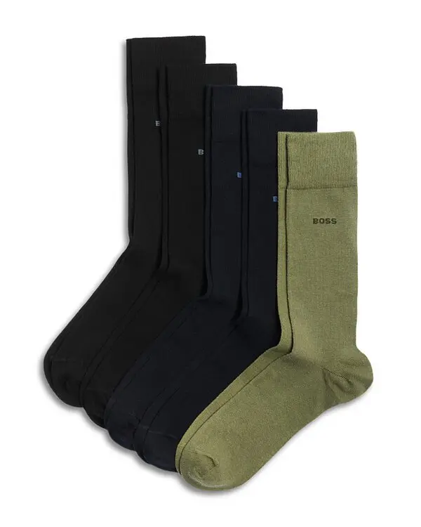 BOSS Paul Crew Socks, Pack Of 5 - Open Misc