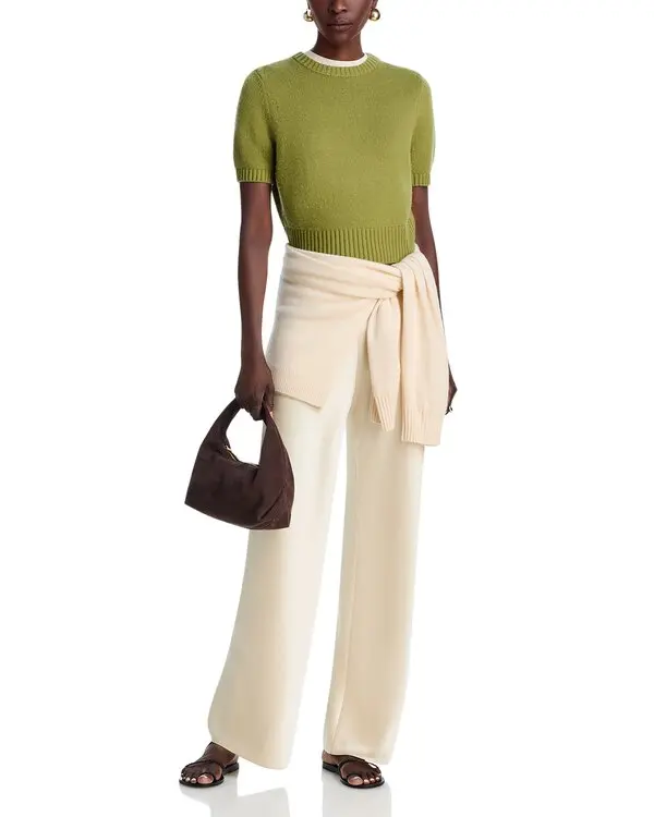 TOCCIN Elsie Short Sleeve Sweater - Cardamom