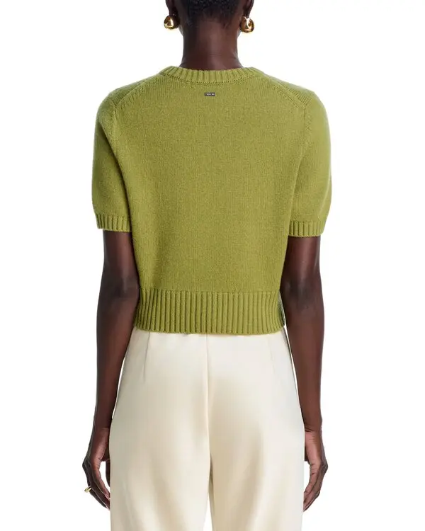 TOCCIN Elsie Short Sleeve Sweater - Cardamom