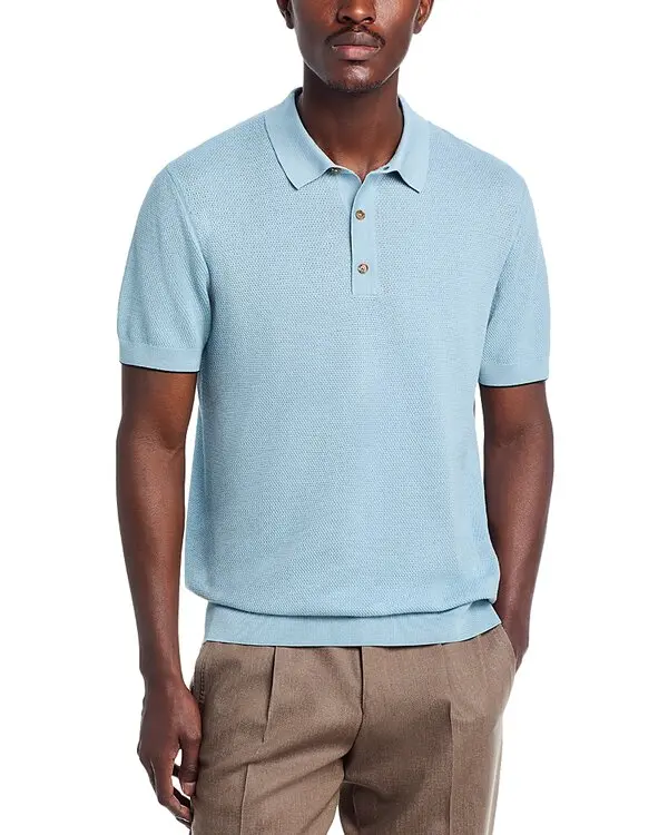 BOSS X Camel L-naldo Sweater Polo Shirt