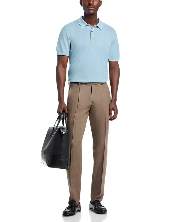 BOSS X Camel L-naldo Sweater Polo Shirt