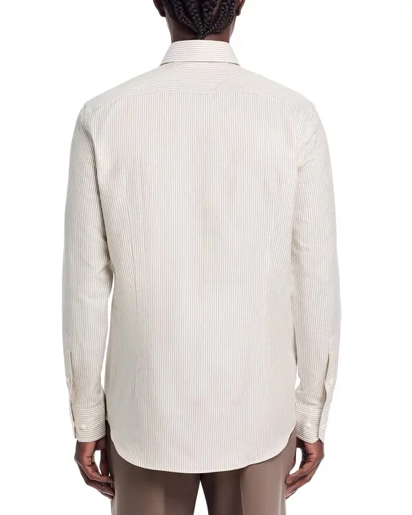 BOSS X Camel L-hays Kent Collar Button Down Shirt