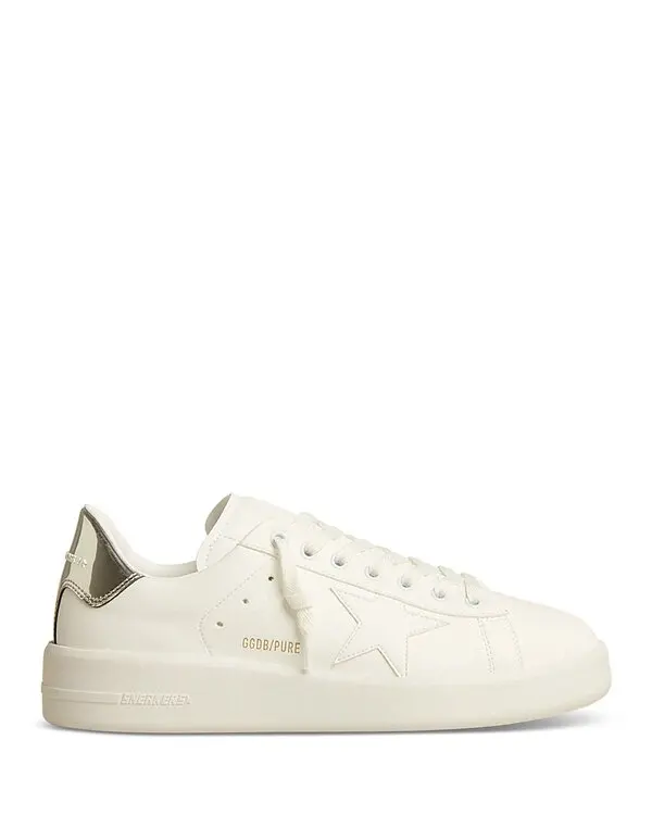GOLDEN GOOSE Purestar Sneakers - White Silver