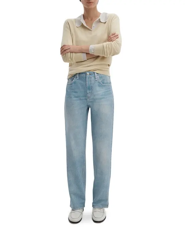 Rag & Bone Miramar High Rise Terry Shea Ankle Jeans
