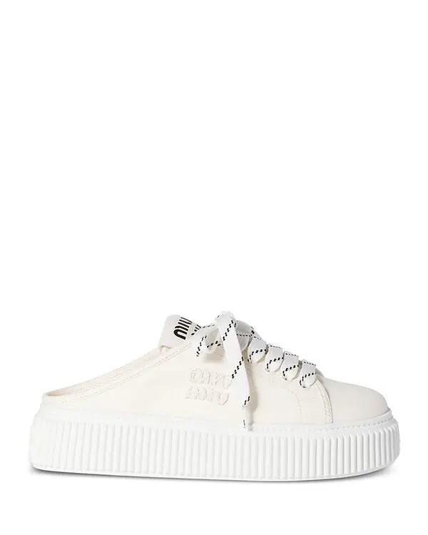 Miu Miu Platform Mule Sneakers