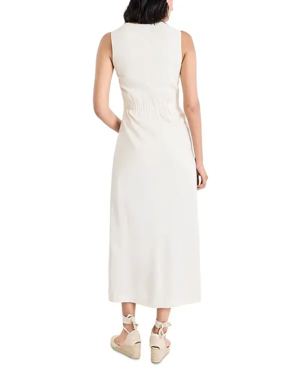 THE GOOD JOURNEY Scoop Neck Shirtdress