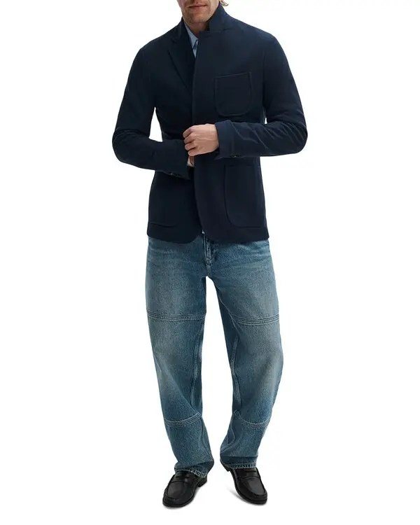 Rag & Bone Skeleton Knit Pique Blazer