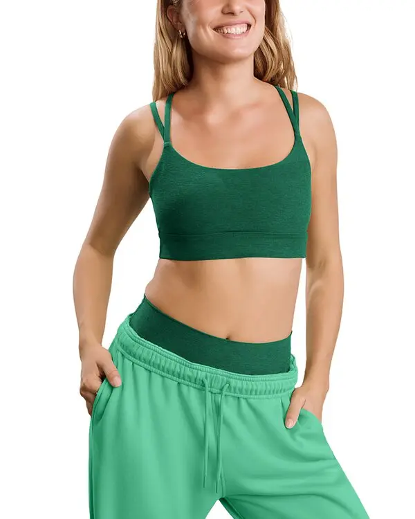 Beyond Yoga Spacedye Back To It Strappy Sports Bra