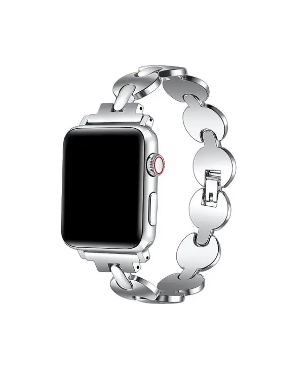 POSH TECH Sunny Metal Link Band For Apple Watch - Silver