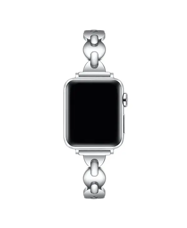POSH TECH Sunny Metal Link Band For Apple Watch - Silver
