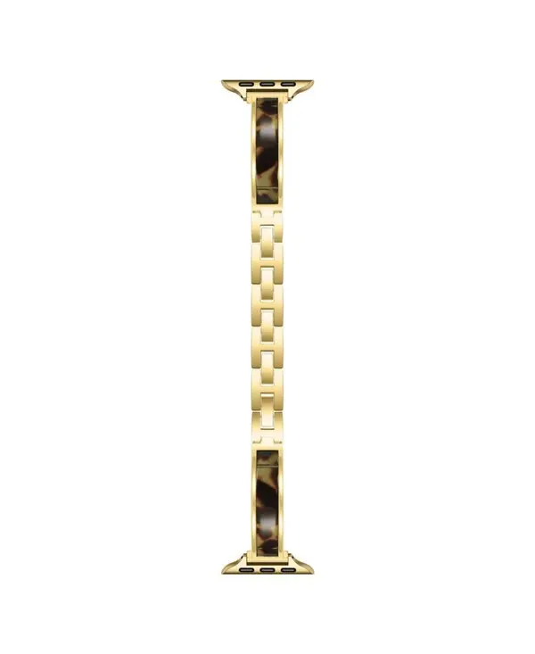 POSH TECH Addison Gold-tone Metal And Resin Link Band For Apple Watch