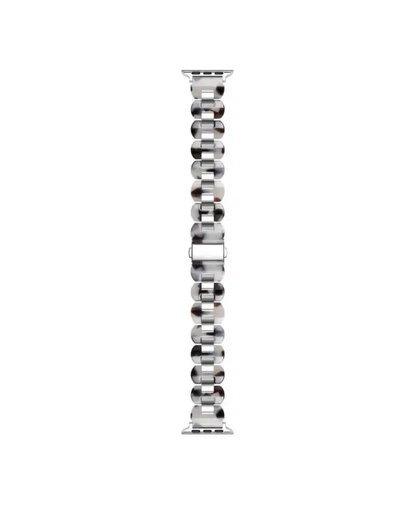 POSH TECH Aria Resin And Gold-plated Stainless Steel Apple Watch Band - Silver