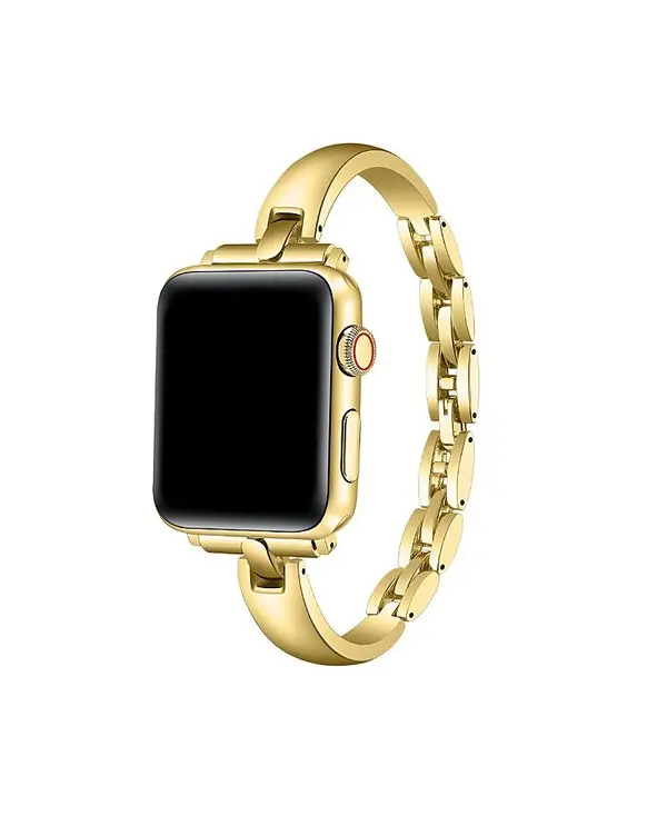 POSH TECH Alexis Stainless Steel Link Band For Apple Watch - Gold
