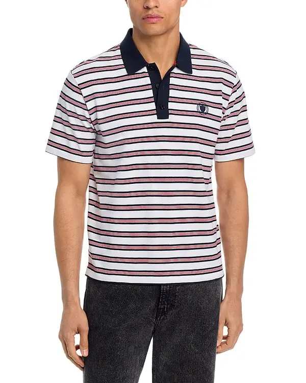 Rag & Bone World Cup Stripe Polo Shirt