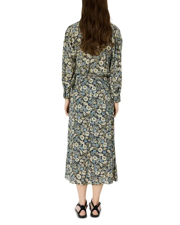 Gerard Darel Jelina Floral Print Skirt