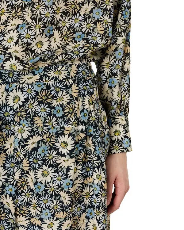 Gerard Darel Jelina Floral Print Skirt