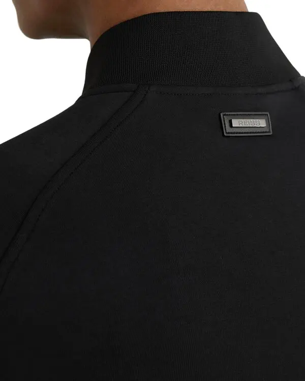 REISS Rami Quilted Bomber Jacket