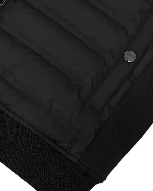 REISS Rami Quilted Bomber Jacket