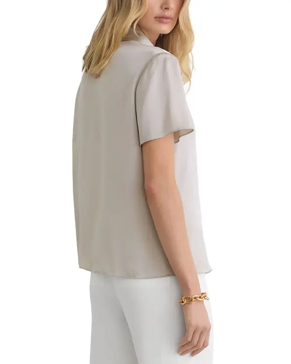 REISS Polly Silk Shirt