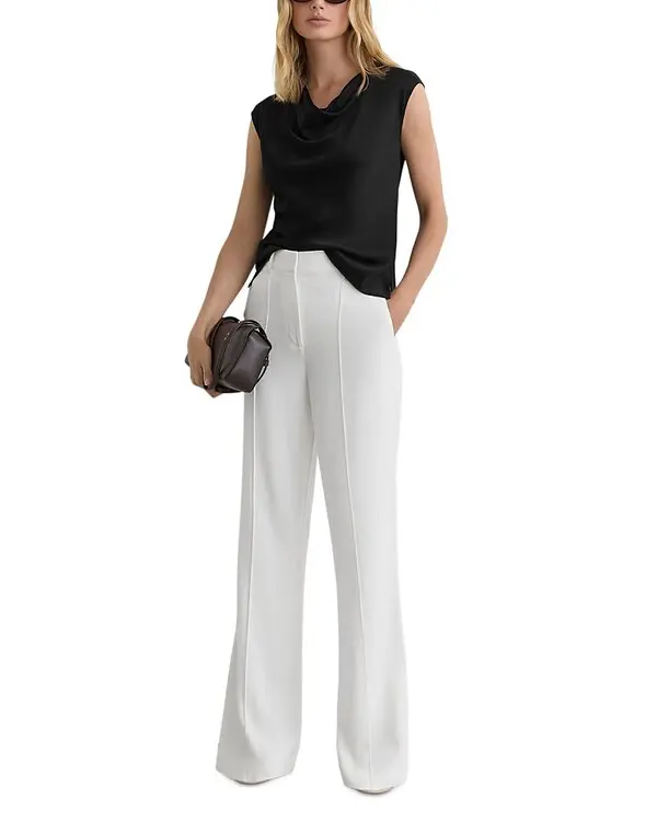 REISS Cate Silk Top