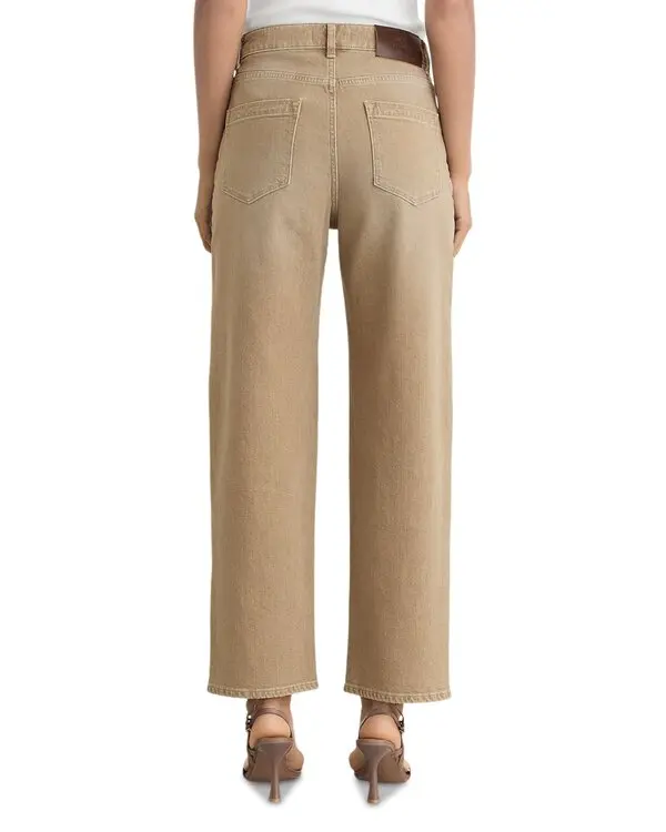 REISS Selin High Rise Straight Leg Jeans