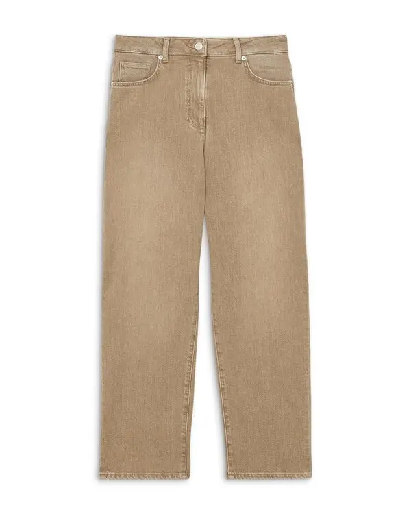 REISS Selin High Rise Straight Leg Jeans