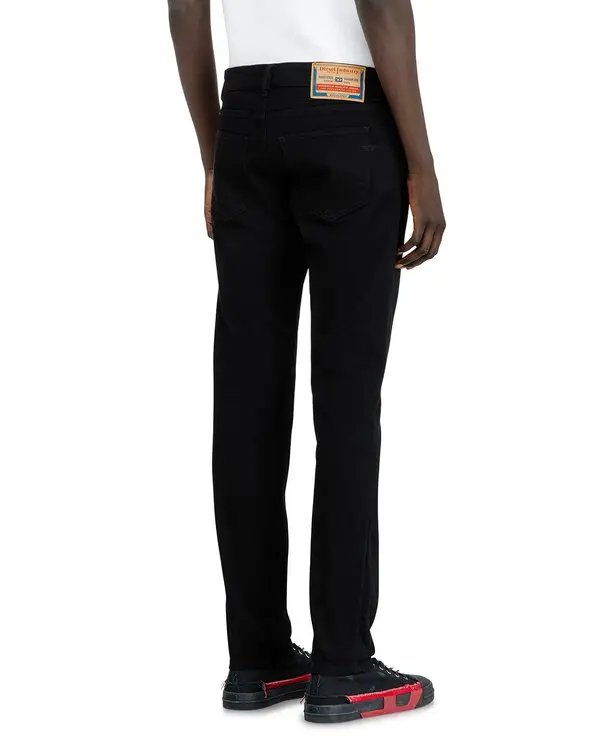 DIESEL® D Strukt Slim Fit Jeans In Black - Black/denim