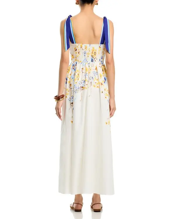 LAYERED WITH LOVE Printed Maxi Dress
