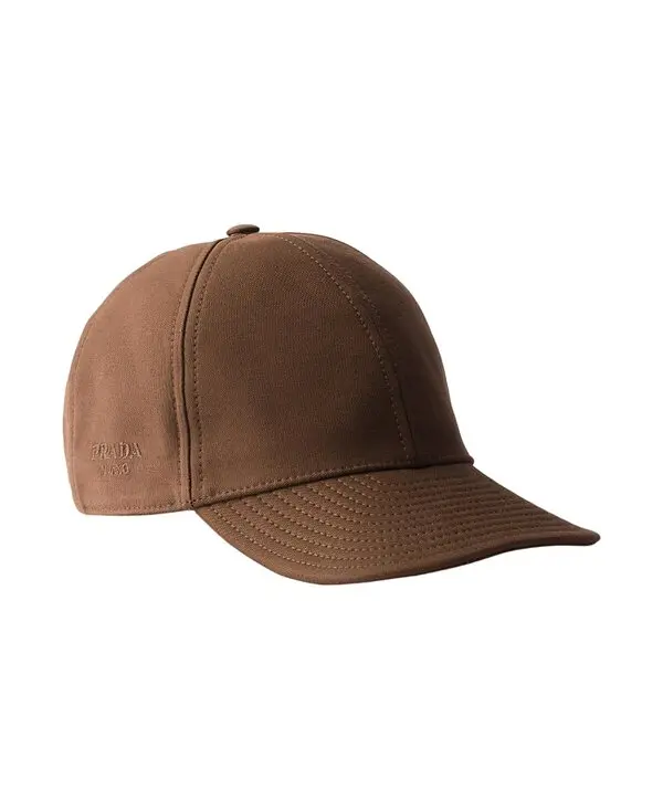 Prada Cotton Satin Baseball Cap