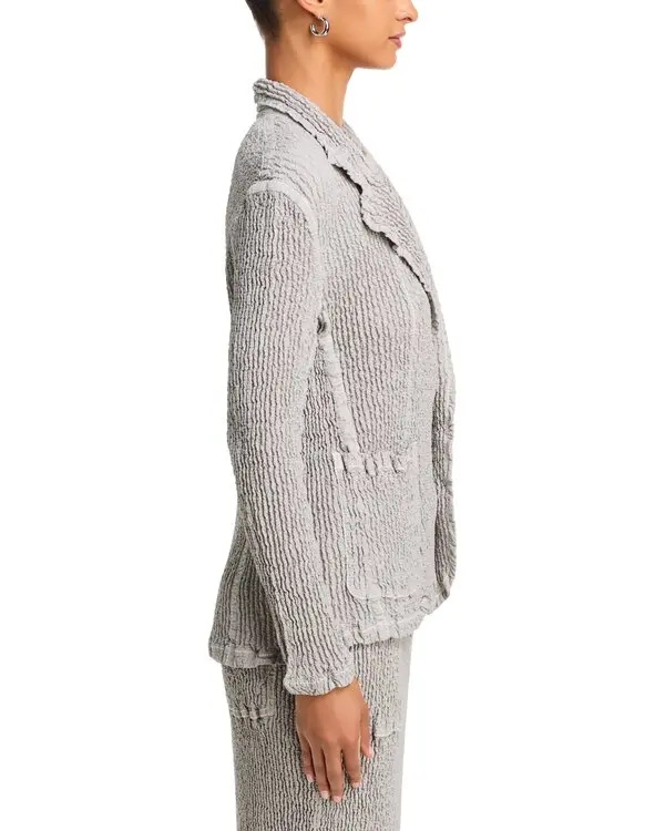 Issey Miyake Wavelet Textured Jacket