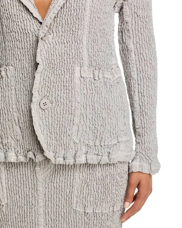 Issey Miyake Wavelet Textured Jacket