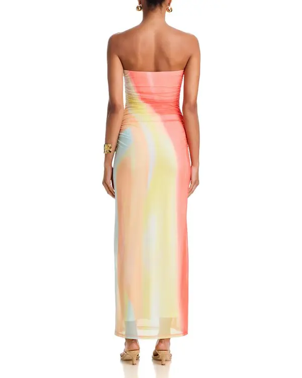 Significant Other Sura Strapless Maxi Dress - Painted Muse