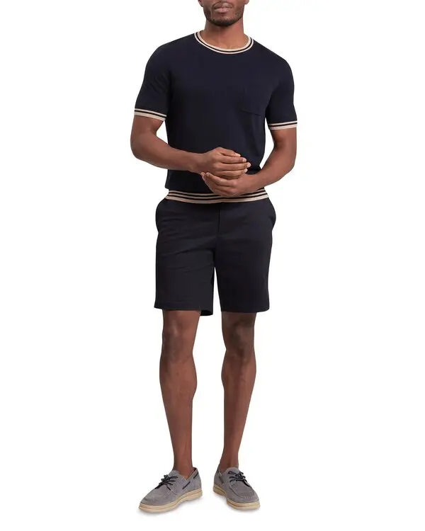 Ted Baker London Melop Short Sleeve Linen Blend Tee