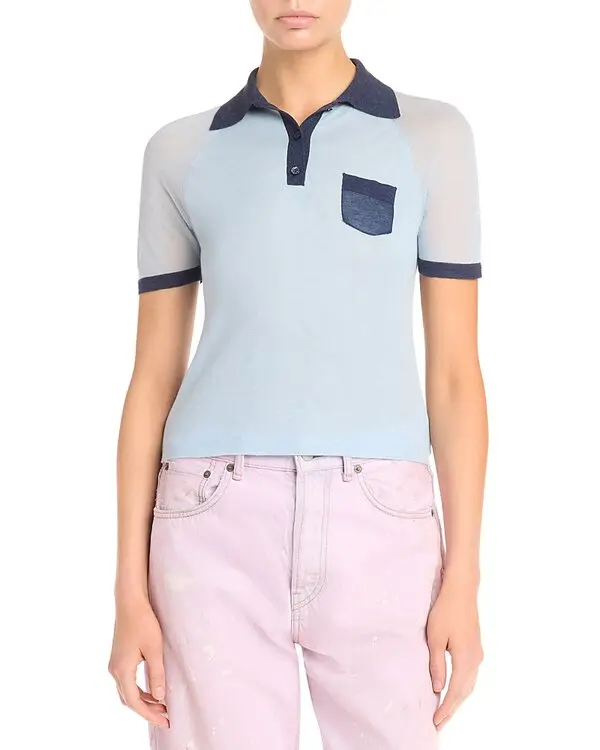 Acne Studios Knit Polo Shirt
