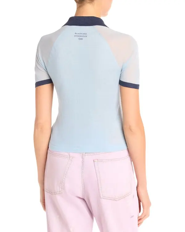 Acne Studios Knit Polo Shirt