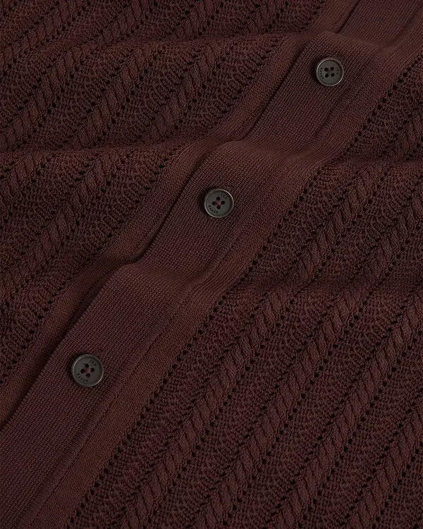 Ted Baker London Textured Knit Shirt