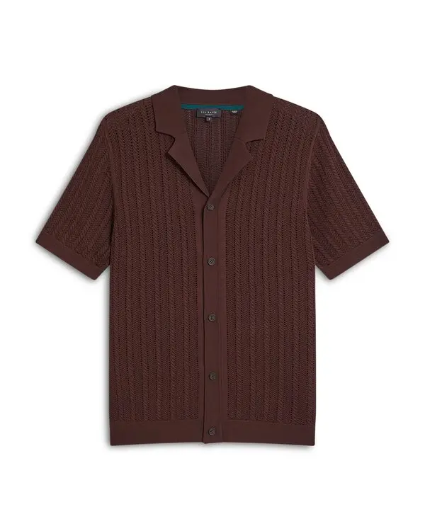 Ted Baker London Textured Knit Shirt