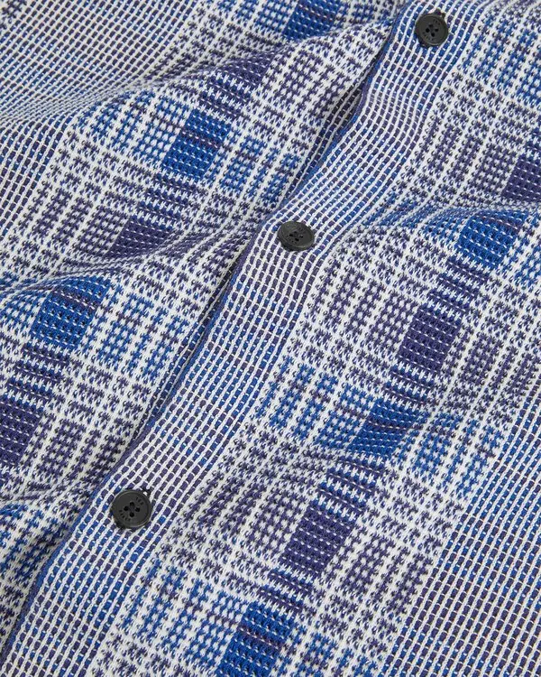 Ted Baker London Check Stitch Button Jacket